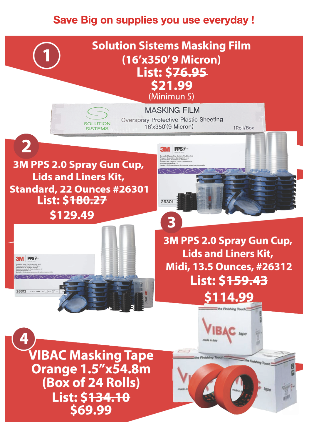 Monthly Specials – Central Paint Solutions